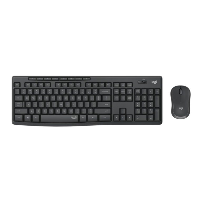 Logitech MK295 Silent Wireless Keyboard Mouse Combo - Advanced PC Bahrain
